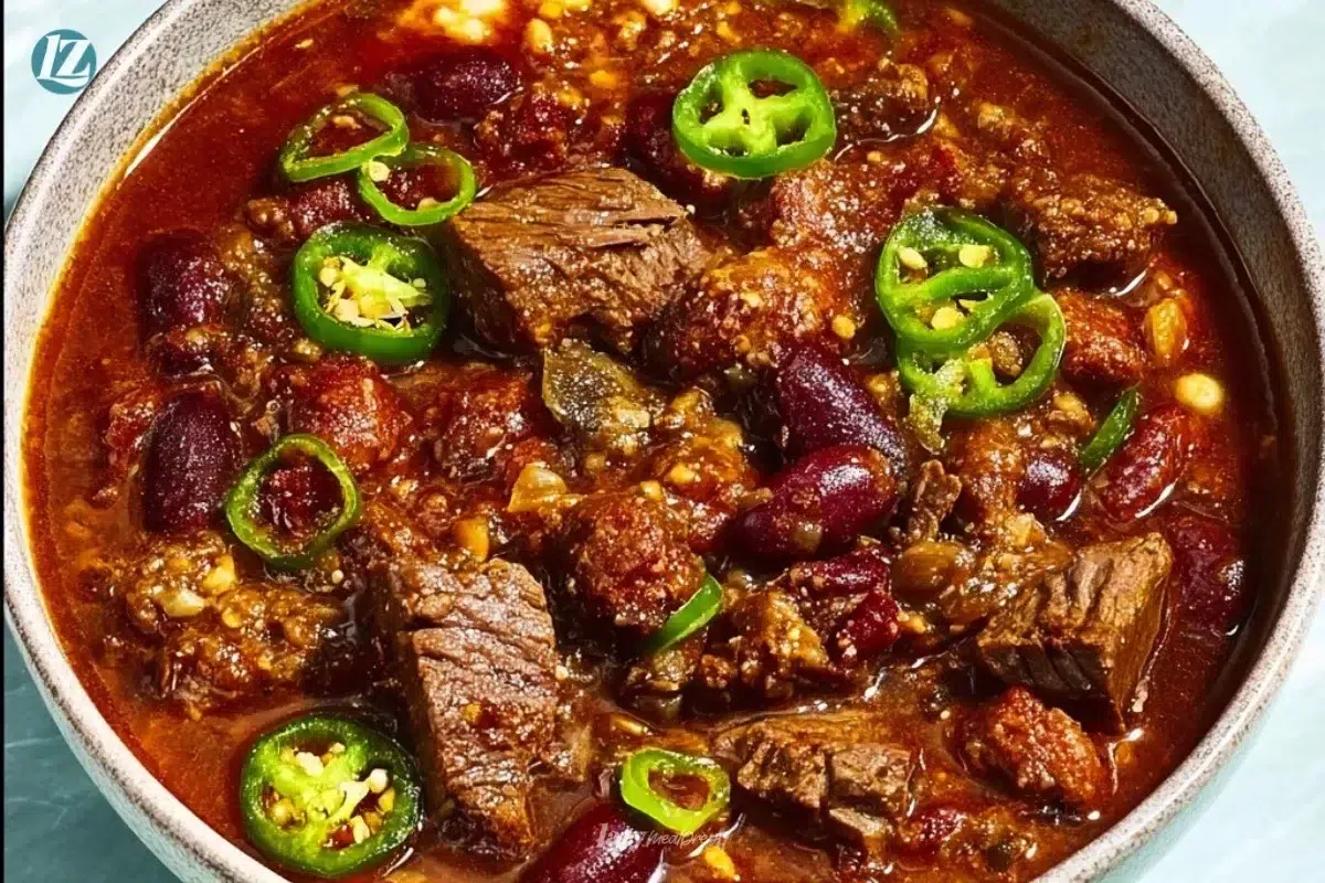 This 30-Min Beef and Chorizo Chili Tastes Like It Simmered All Day