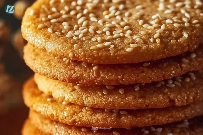 Chewy Honey Sesame Cookies Easy Recipe in 27 Minute