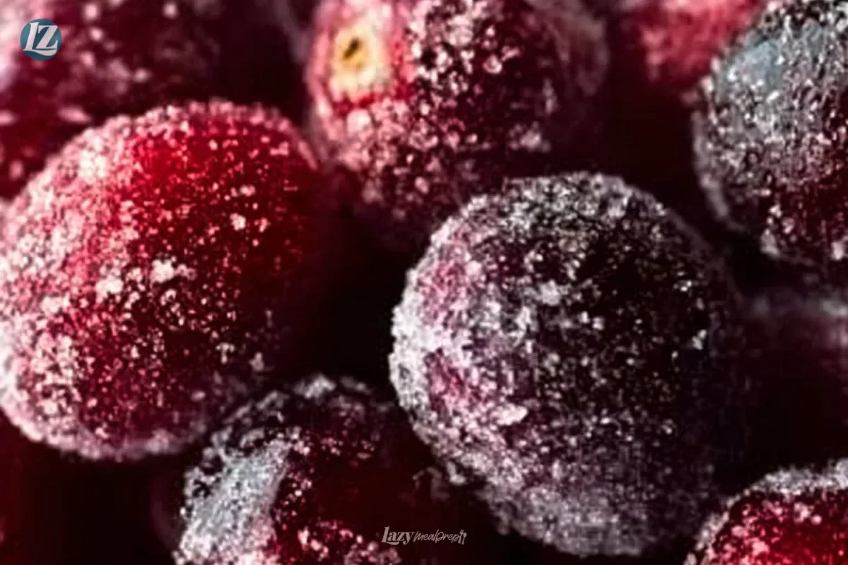 Easy Sugared Cranberries Recipe in 20 Min for Christmas Holiday