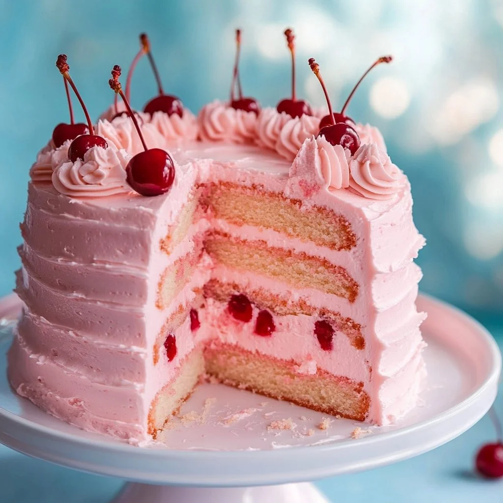 Easy Homemade Cherry Chip Cake Recipe 2026 Lazy Meal Prep